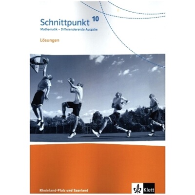 预订不退不换德语 Schnittpunkt Mathematik 10. Differenzierende Ausgabe Rheinland-Pfalz u[9783127442038]