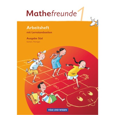 预订不退不换德语 Mathefreunde - Ausgabe Süd 2010 (Sachsen, Thüringen) - 1. Schuljahr[9783060826490]