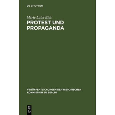 按需印刷不退不换DEG Protest und Propaganda[9783110156188]