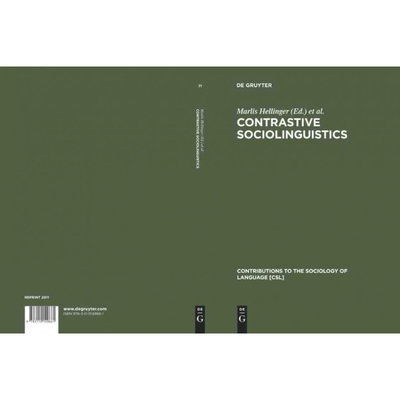 按需印刷不退不换DGYT Contrastive Sociolinguistics[9783110149661]