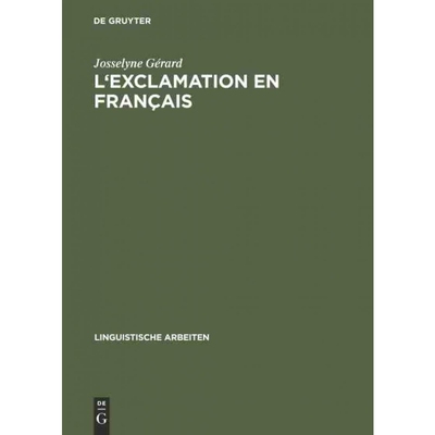 按需印刷DEG L exclamation en fran?ais[9783484103771]