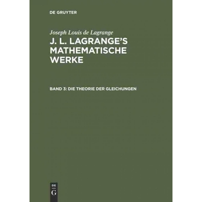 按需印刷不退不换德语Die Theorie der Gleichungen:[9783111043432]