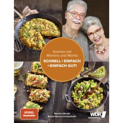 预订【德语】 Kochen mit Martina und Moritz - Schnell + einfach = einfach gut!:Unsere p