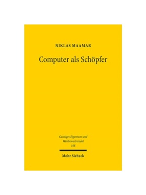 预订【德语】Computer als Sch?pfer:Der Schutz von Werken und Erfindungen künstlicher Intelligenz. Dissertationsschrift