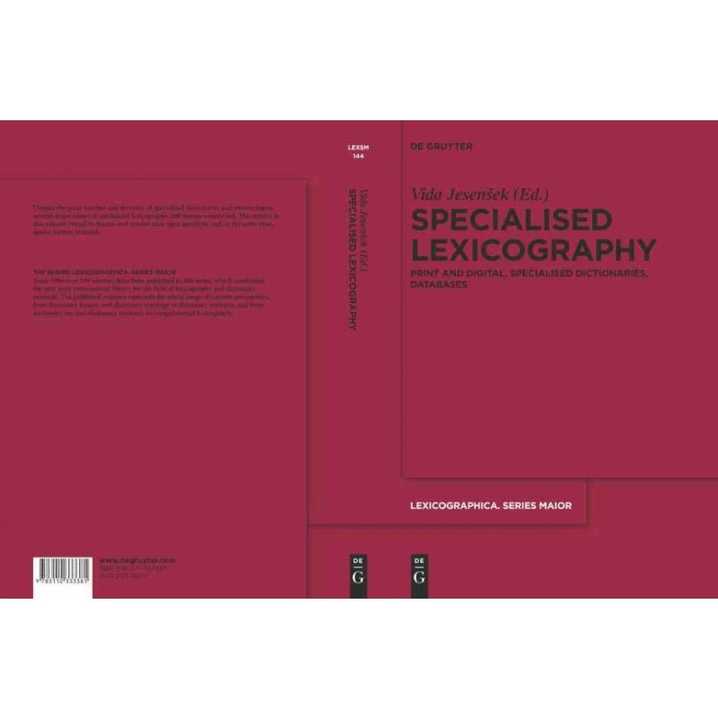 按需印刷DGYT Specialised Lexicography[9783110333381]_虎窝淘