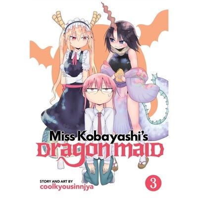 预订不退不换Miss Kobayashi's Dragon Maid Vol. 3[9781626924857]