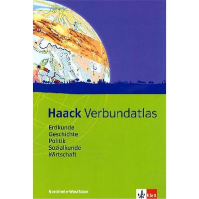 预订不退不换德语 Haack Verbundatlas Erdkunde, Geschichte, Politik, Sozialkunde, Wirtsch[9783128283135]