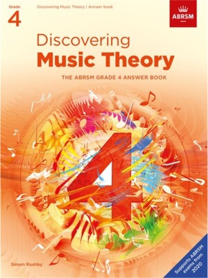 预订Discovering Music Theory, The ABRSM Grade 4 Answer Book