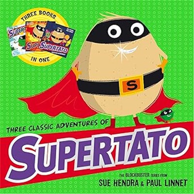 现货 超级土豆三部曲：蔬菜集结令、快跑蔬菜、恶豆统治 Three Classic Adventures of Supertato