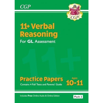 预订不退不换11+ GL Verbal Reasoning Practice Papers: Ages 10-11 - Pack 2 (with Parents' Guide & Online Ed)