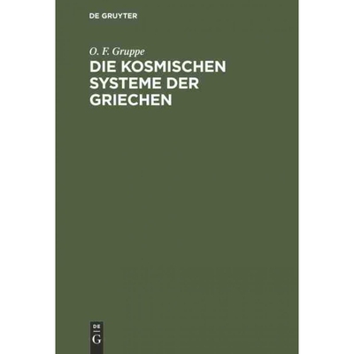 按需印刷DEG Die kosmischen Systeme der Griechen[9783111303604]