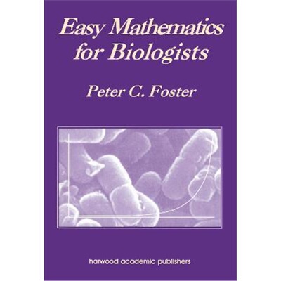 预订不退不换Easy Mathematics for Biologists[9789057023392]