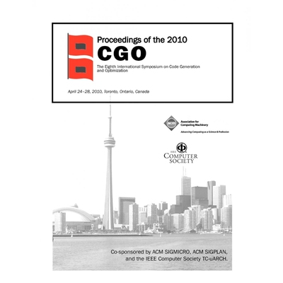 按需印刷不退不换Proceedings of the 2010 CGO[9781605586359]