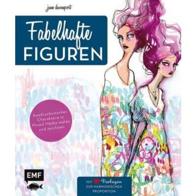 预订【德语】 Fabelhafte Figuren:Ausdrucksstarker Charaktere in Mixed Media malen und zeichnen. M