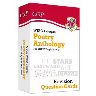 预订不退不换New Grade 9-1 GCSE English: WJEC Eduqas Poetry Anthology - Revision Question Cards