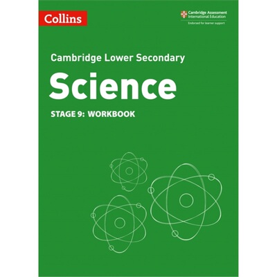 预订Lower Secondary Science Workbook: Stage 9[9780008364335]
