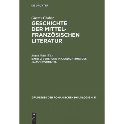 按需印刷不退不换DEG Vers  und Prosadichtung des 15. Jahrhunderts[9783111041315]