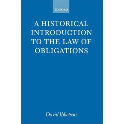 按需印刷不退不换A Historical Introduction to the Law of Obligations[9780198764113]