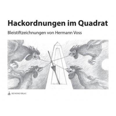 预订【德语】 Hackordnungen im Quadrat:Bleistiftzeichnungen von Hermann Voss
