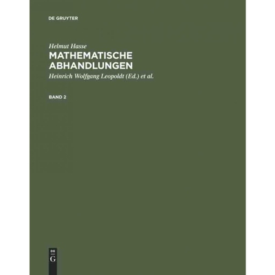 按需印刷不退不换德语Helmut Hasse: Mathematische Abhandlungen. 2. Bd.2:[9783110046779]