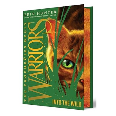 现货  猫武士  预言开始Warriors: The Prophecies Begin #1: Into the Wild Collector's 精装豪华版[9780063447950]上海外文