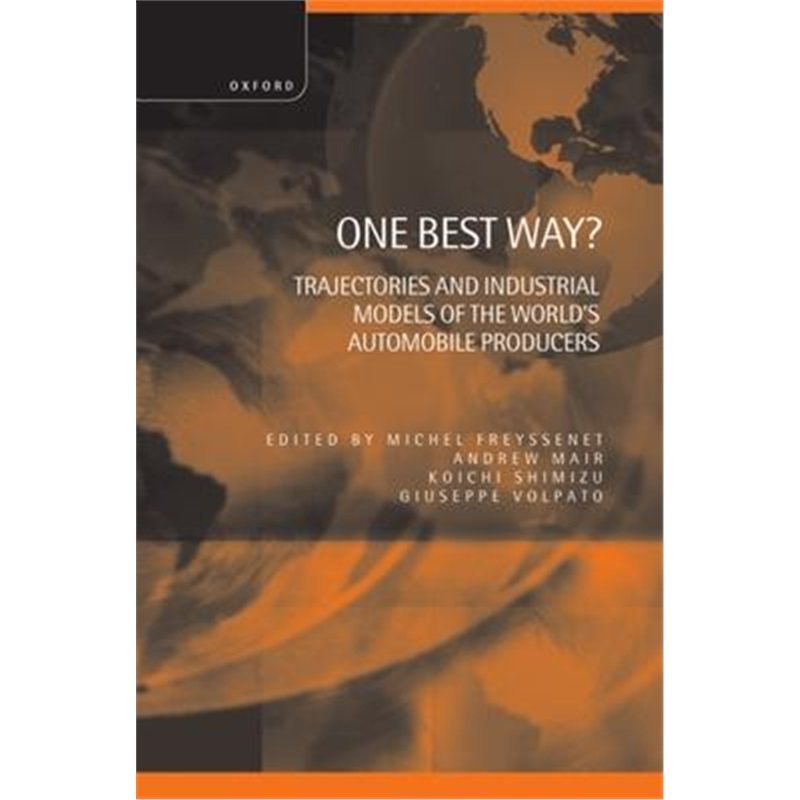 预订One Best Way?:Trajectories and Industrial Models of the World's ...