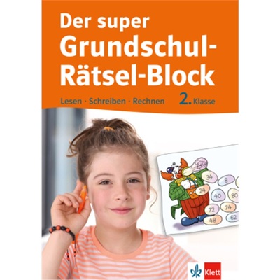 预订【德语】 Der super Grundschul-Rätsel-Block, 2. Klasse[9783129493861]