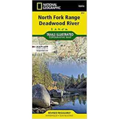 预订不退不换North Fork Range, Deadwood River Map[9781566958257]