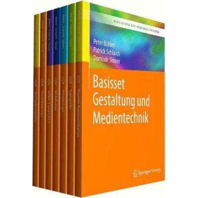 预订【德语】 Bibliothek der Mediengestaltung - Basisset Gestaltung und Medientechnik, 7 Bde.:Ber