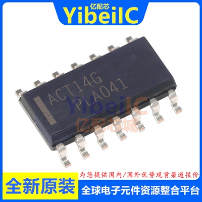 全新原装 MC74ACT14DR2G SOIC-14 贴片 MC74ACT14DG D 变换器芯片