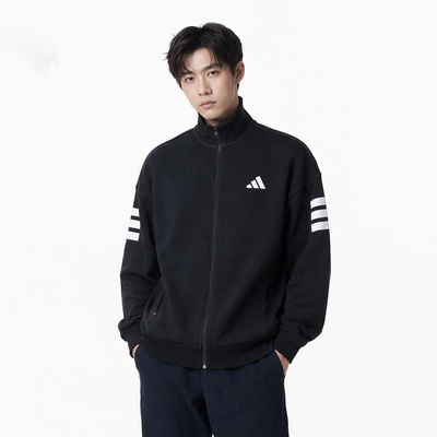 阿迪达斯男款针织夹克