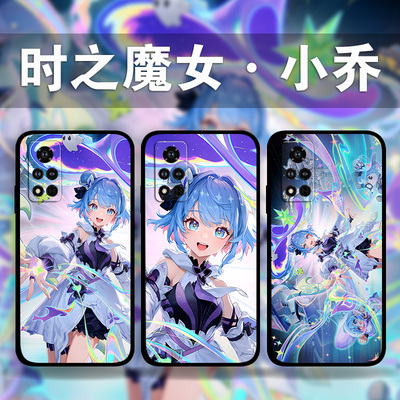 适用荣耀100p90p80GT70p60p50时之魔女小乔手机壳Magic6Pro5p4王者荣耀周边少年x50x40x30i照片定制play8t7t6