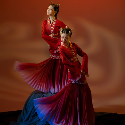 鲤鱼跃龙门演出服表演服