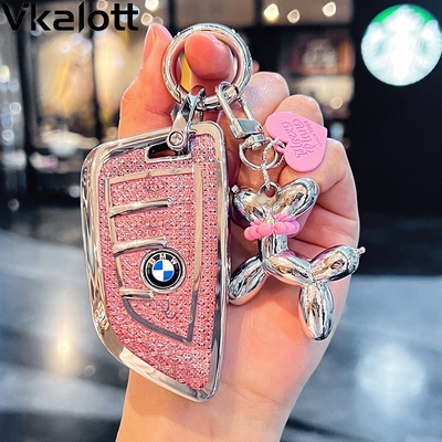 适用于宝马钥匙套x3x1x2/325li/i3三系530/ix3/1/3系320li可爱车