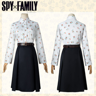 间谍过家家约尔cos服SPY×FAMILY文艺风cosplay服装动漫连衣裙