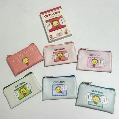 日单 可爱卡通coji-coji 创意零钱包 卡包 小物件收纳包