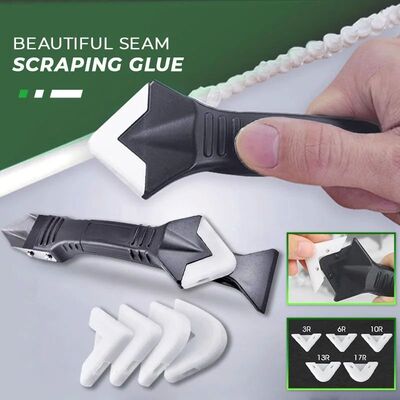 3 in1 Silicone Remover Sealant Smooth Scraper Caulk Finisher
