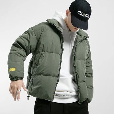 2023 Warm Winter Jacket Men Setwear Fashion Parka Men Windbr