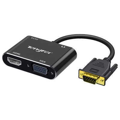 vga转hdmi一分二大牌新品冲量中