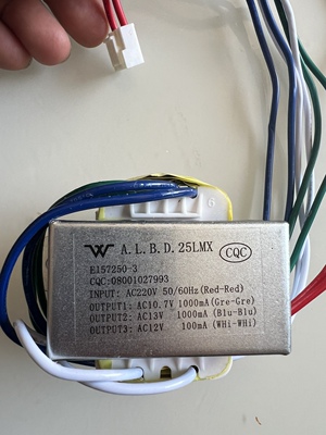 空气能热泵热水器变压器A.L.B.D.25LMX。EI57250-3