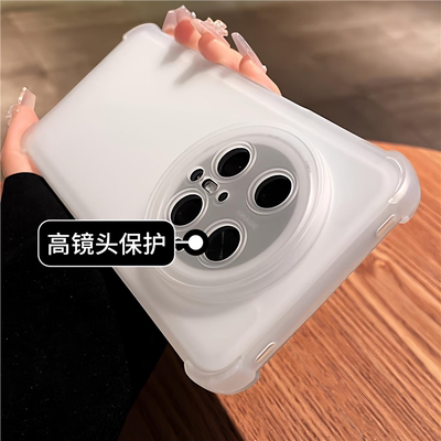 超薄散热适用华为mate70手机壳mate60pro新款mate80磨砂m50e镜头全包mate40气囊防摔mt30高级Air保护套男外壳