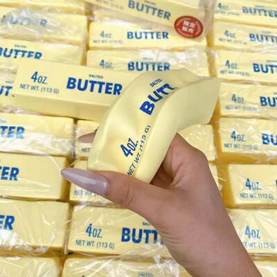 跨境爆款现货squishy湿软黄油棒butter慢回弹解压捏捏乐