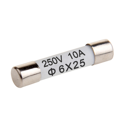 6*25mm陶瓷保险管 RO57 10A 250V熔断器 R057 10A保险丝6×25mm