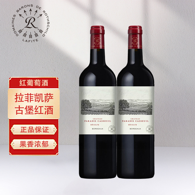 拉菲法国进口凯撒天堂古堡波尔多