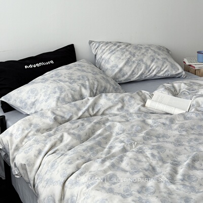 Layman外行 【春至】60支数码印花砂洗天丝棉四件套超柔裸睡床品