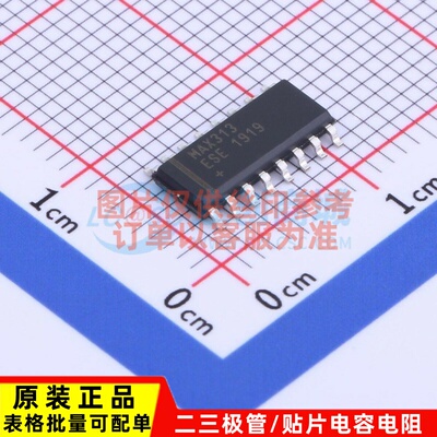 模拟开关/多路复用器 MAX313ESE+T SO-16 MAXIM(美信) 电子元器件