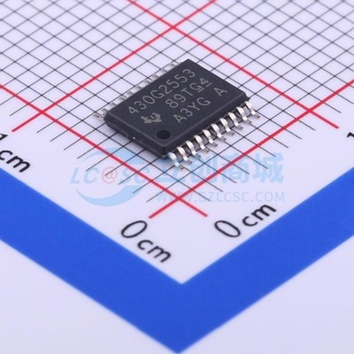 单片机(MCU/MPU/SOC) MSP430G2553IPW20R TSSOP-20 TI/德州 原装
