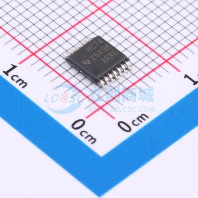 触发器 SN74HC74PWT TSSOP-14 TI/德州 电子元器件配单原装正品
