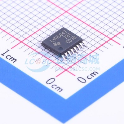 LVDS芯片 SN65LVDS047PWR TSSOP-16 TI/德州 电子元器件配单