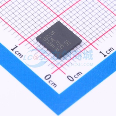 时钟缓冲器,驱动器 CDCLVD1216RGZR QFN-48 TI/德州 电子元器件